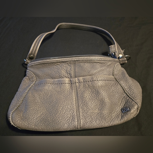 The Sak | Bags | The Sak Charcoal Leather Shoulder Bag | Poshmark